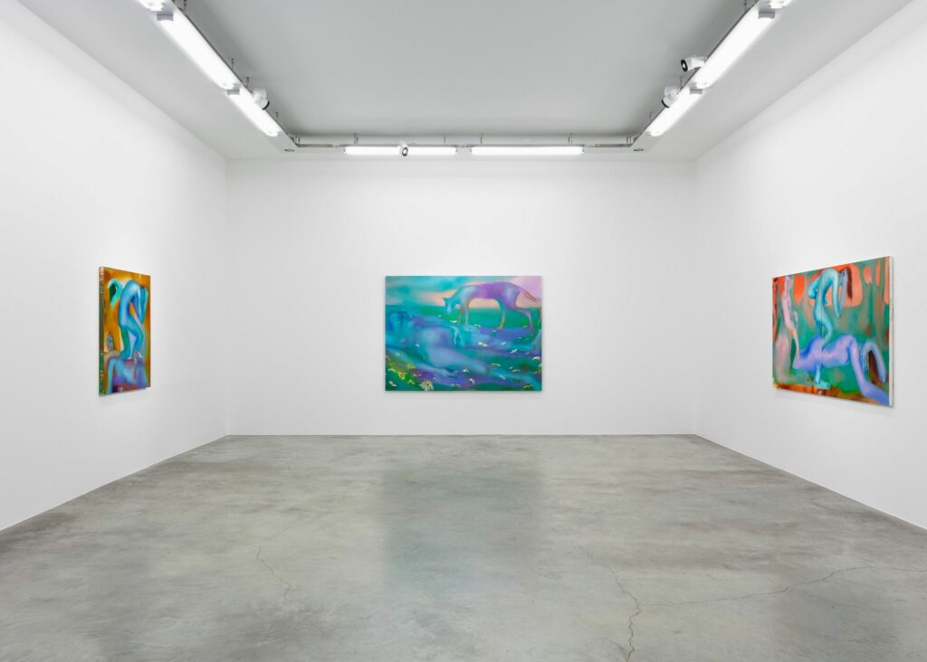 Qui est Elizabeth Glaessner, peintre extra fluide exposée chez Perrotin